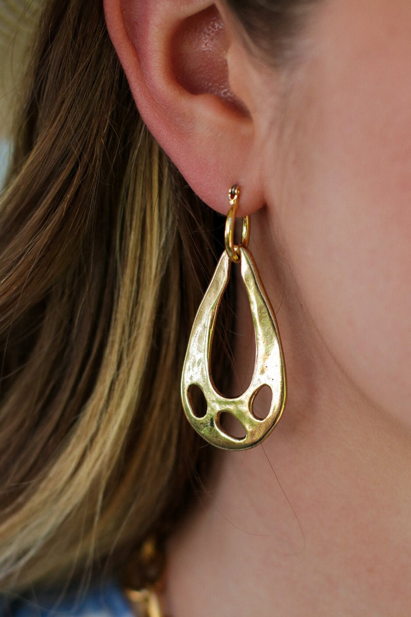 Large Teardrop Earring Charm – Ex Voto Vintage