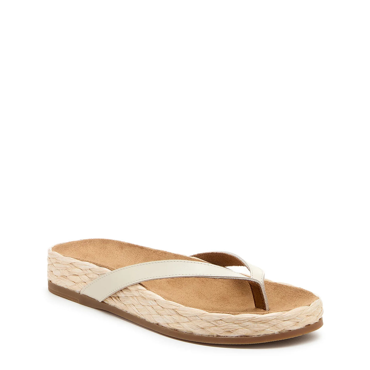 Softy Leather Thong Sandal in Shell by Kelsi Dagger Brooklyn – Ex Voto ...